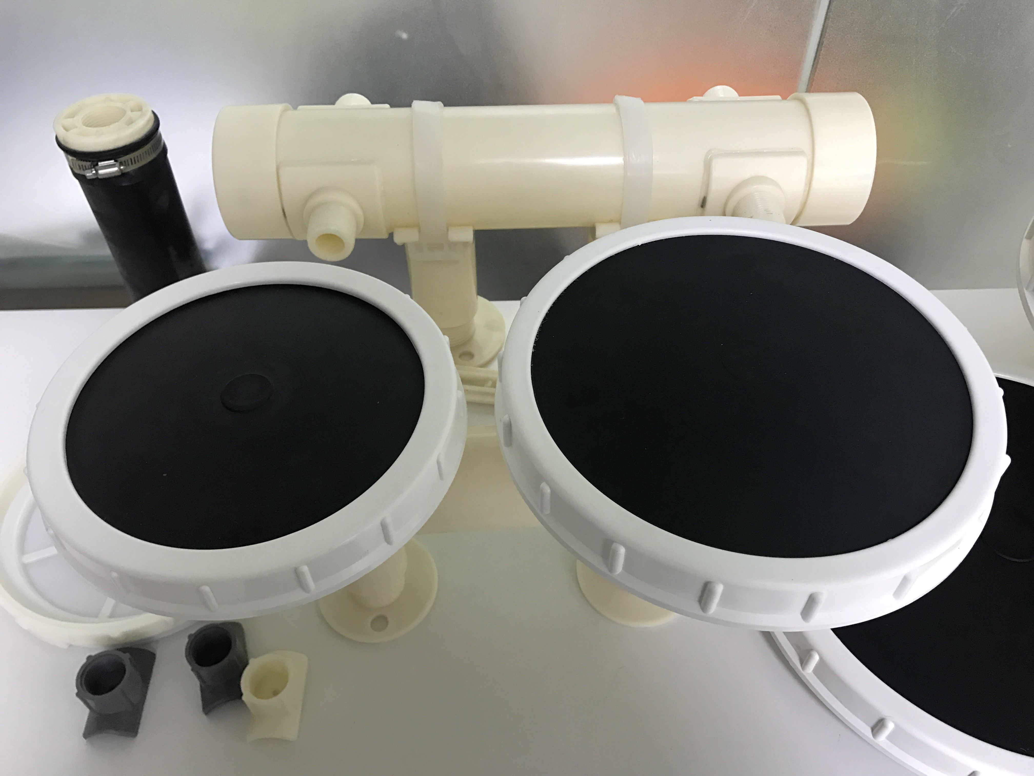 Disc Type Fine Bubble Air Diffuser For Aeration Tank Wastewater ...