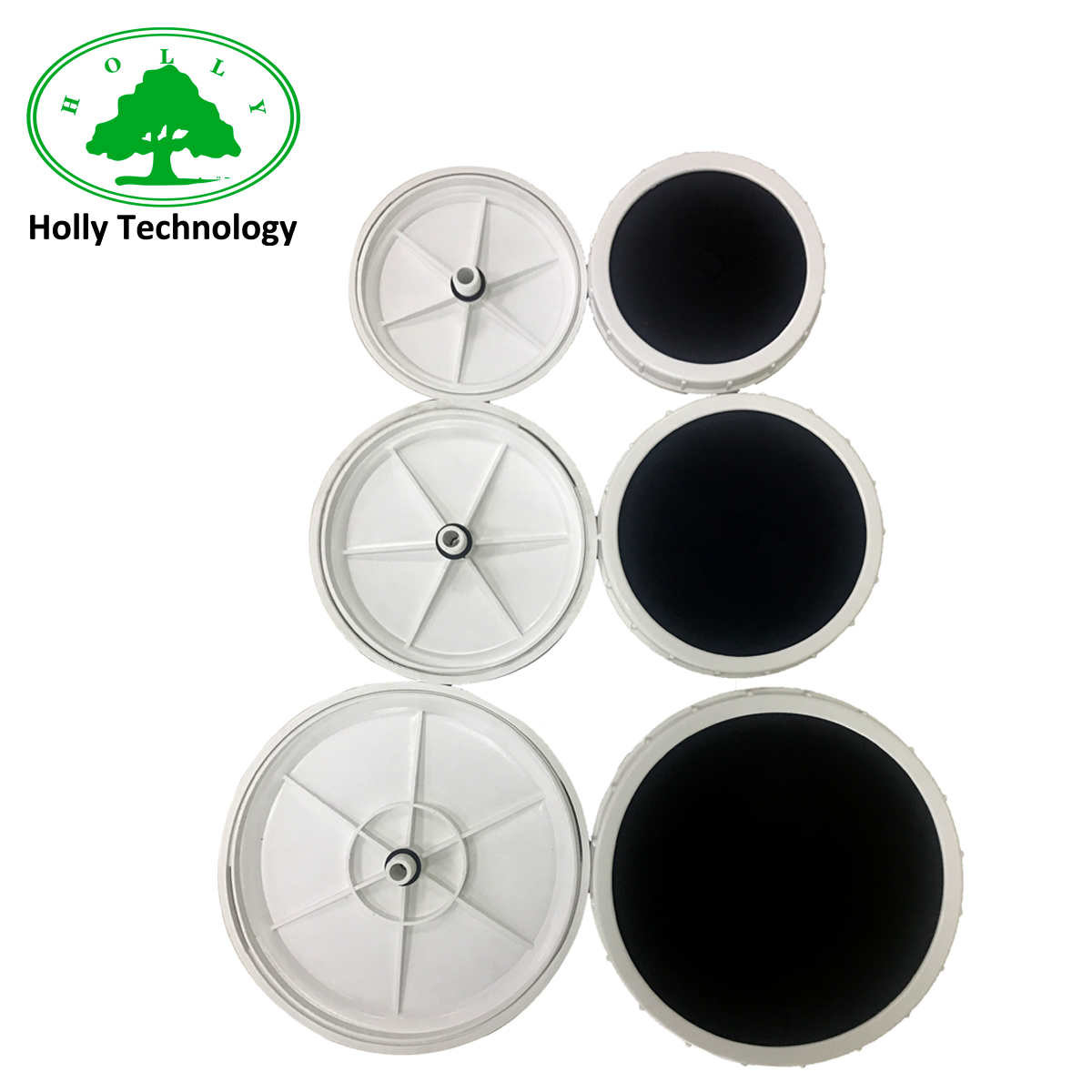 220 Mm Imported Membrane Disc Diffuser , Nano Micro Bubble Air Diffuser ...