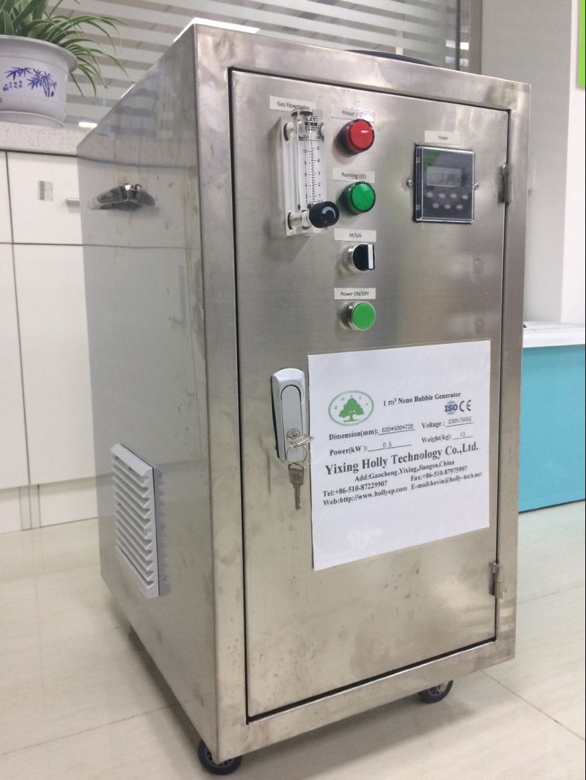 Oxygen Micro Nano Bubble Generator For Aquaculture Fish And Freshwater ...