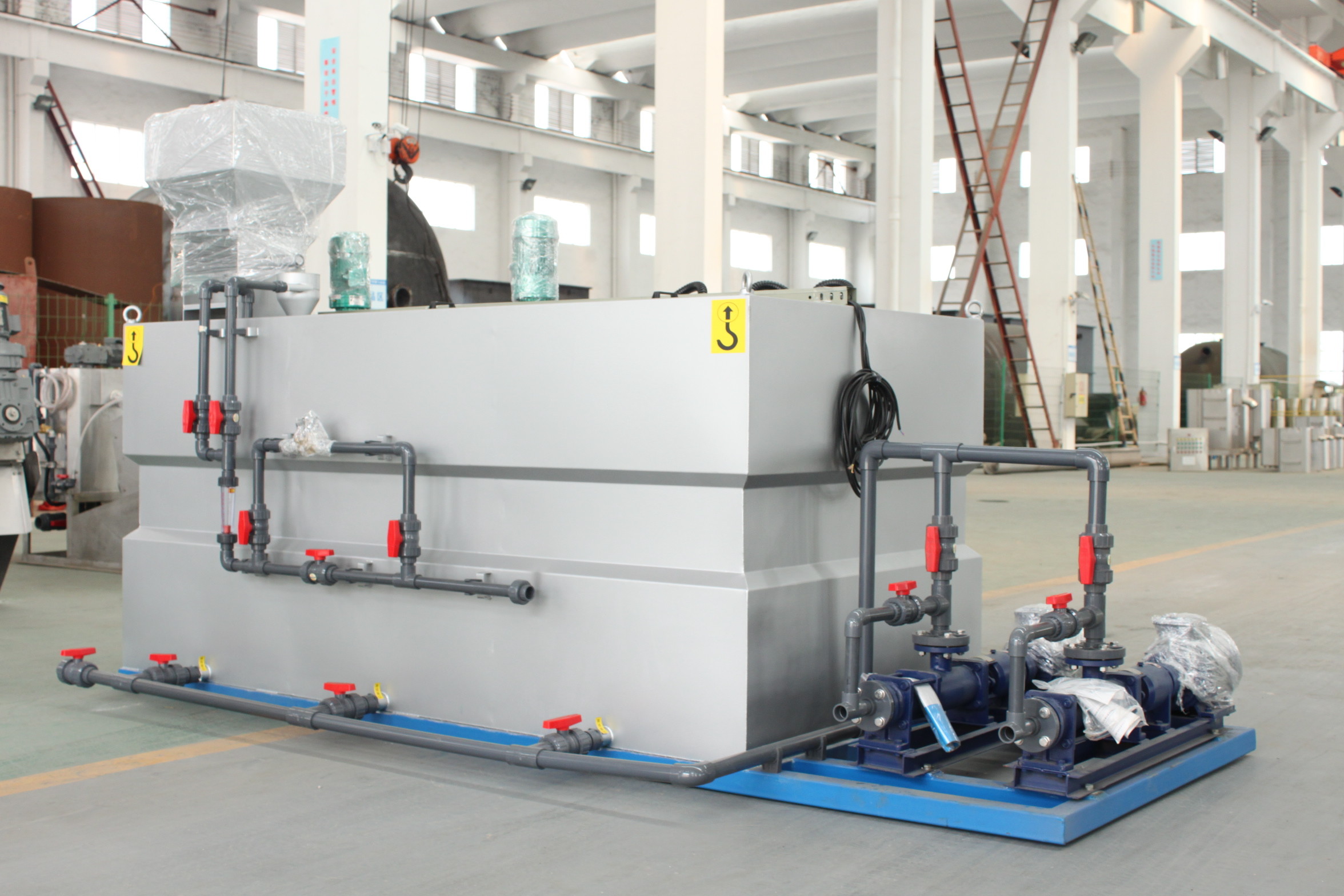 Simple Flocculant Automatic Chemical Dosing System , Chemical Feed Systems