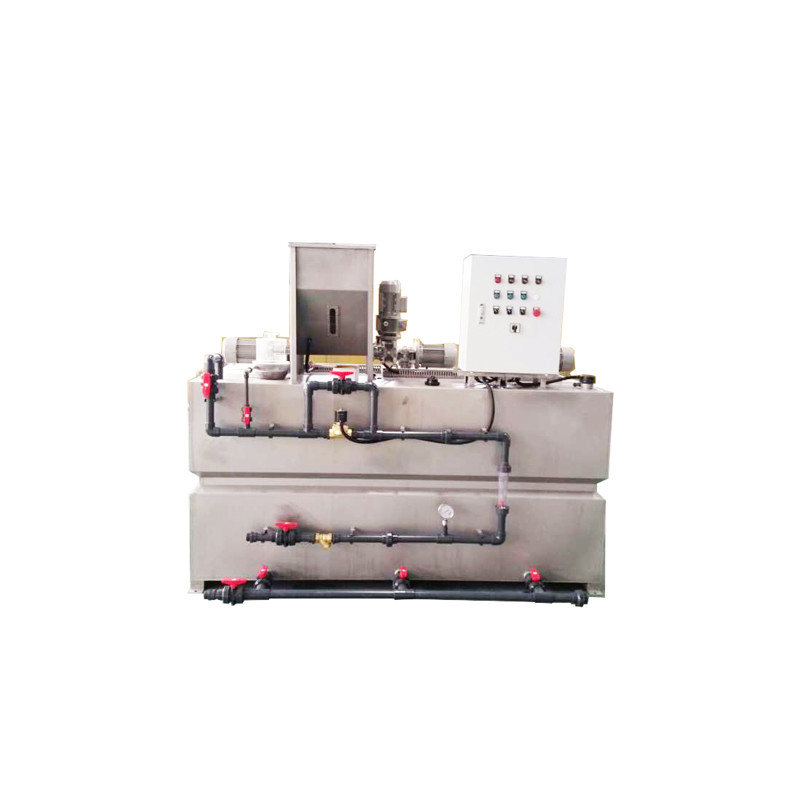 PAM / PAC Polymer Automatic Chemical Dosing System , Liquid Dosing System