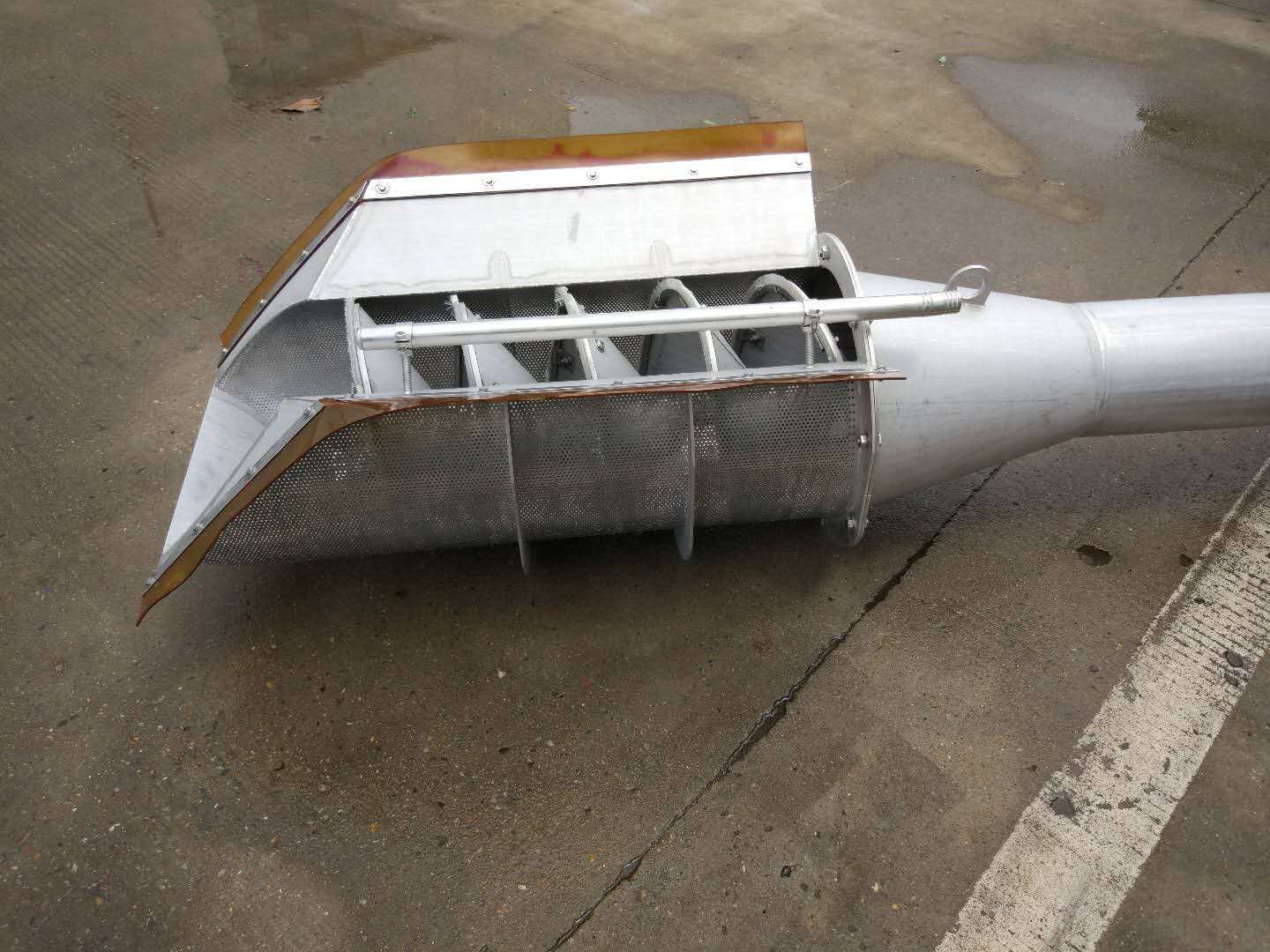 Self Cleaning Water Filter Screw Screen For Textile , Mechanical Screen ...