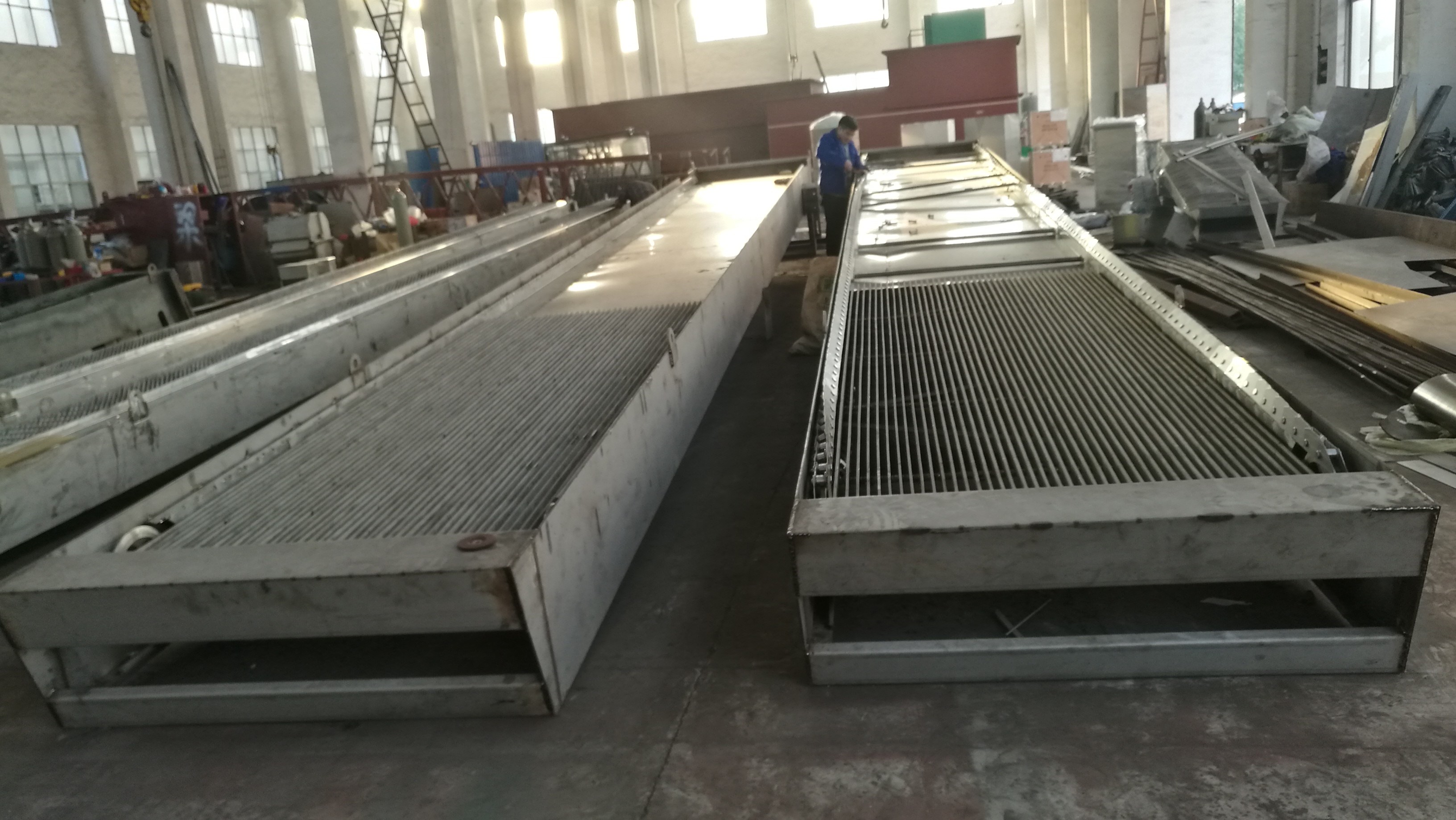Fine Mechanical Bar Screen For Food Processing Wastewater , Bar Screen Rake