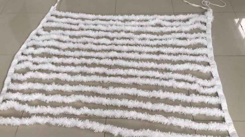 Moving Bed Biological Cord Bio Filter Media For Fish Pond , Mbbr ...